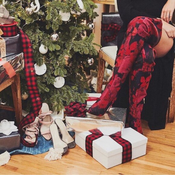 Stone Cold Fox | Shoes | Nwob Raye X Stone Cold Fox Jacquard Foxy Boot ...